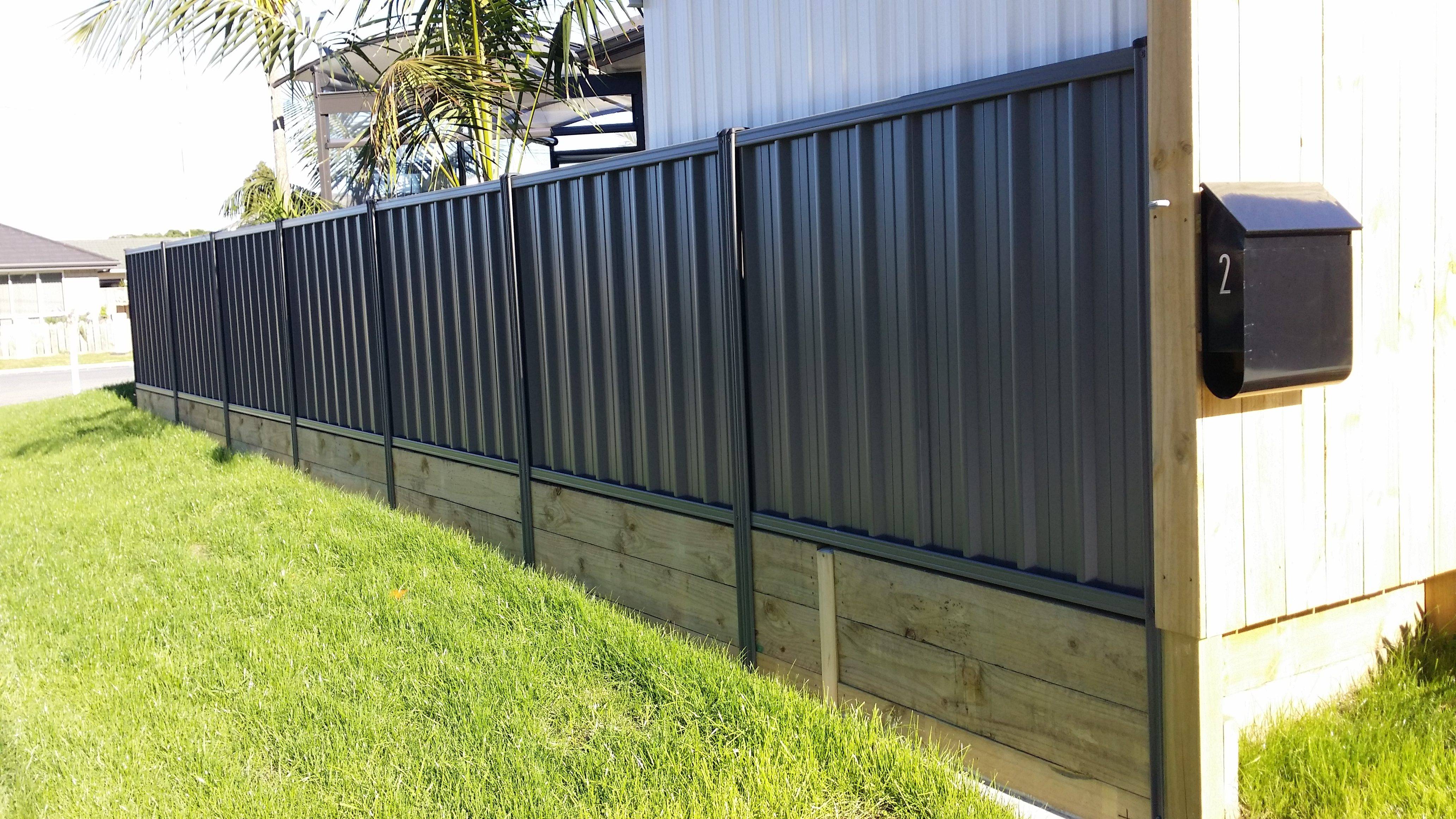 Coloursteel Fencing Installer Strong Fencing